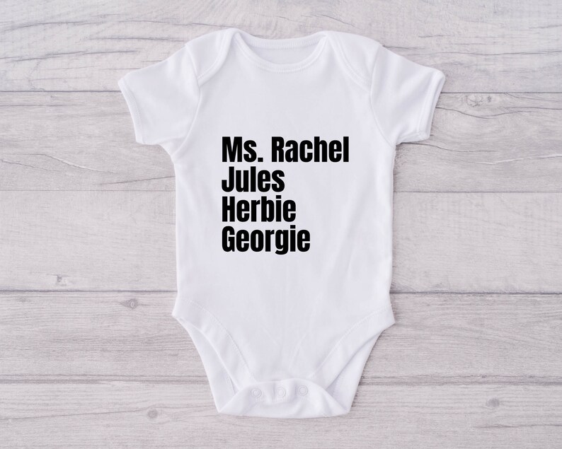 Ms. Rachel Jules Herbie Onesie Ms. Rachel and Friends - Etsy Canada
