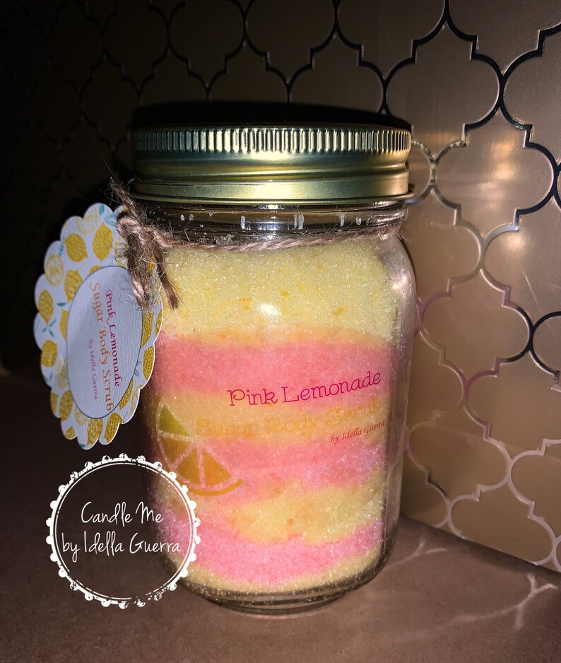 Pink Lemonade Sugar Body Scrub - Etsy