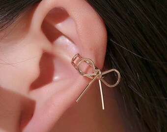 Bow Ear Cuff - Etsy
