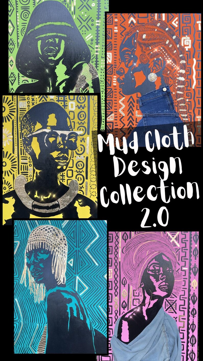Mud Cloth Design Collection 2.0 - Etsy