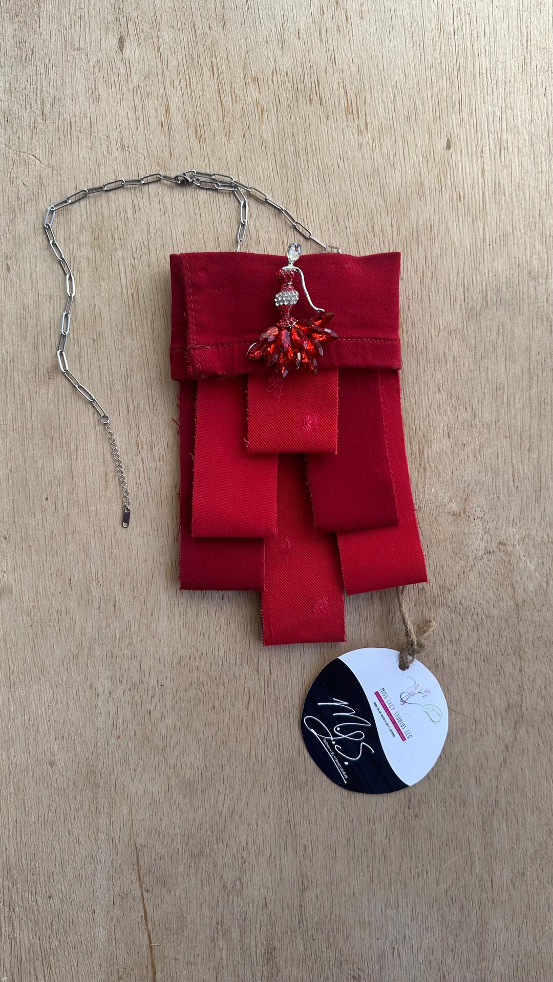 Dst_the Red Lady Deluxe Tie - Etsy
