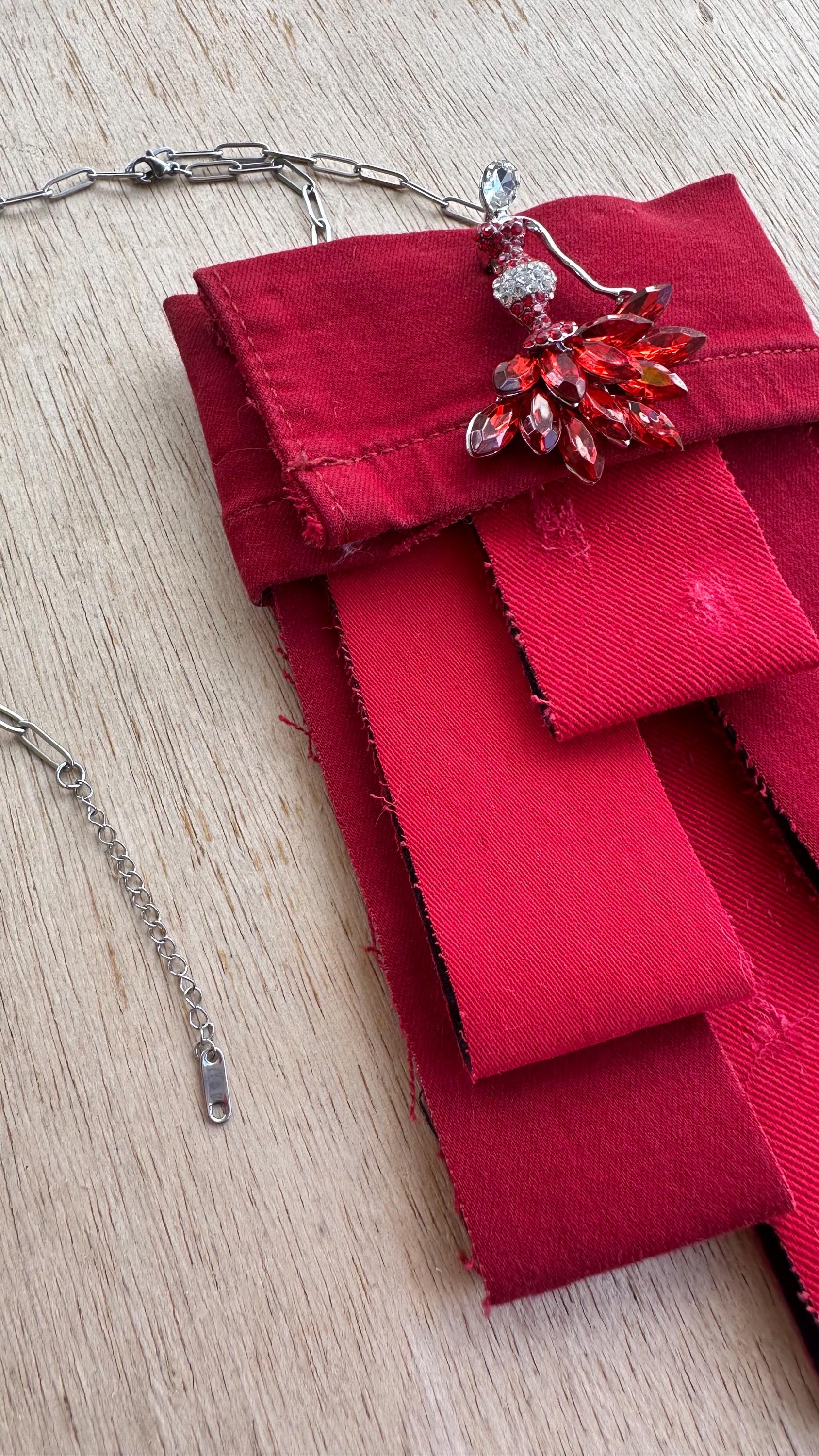 Dst_the Red Lady Deluxe Tie - Etsy