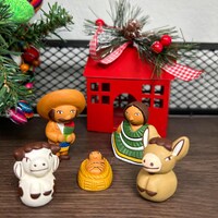 Hawaiian Nativity Set - Etsy