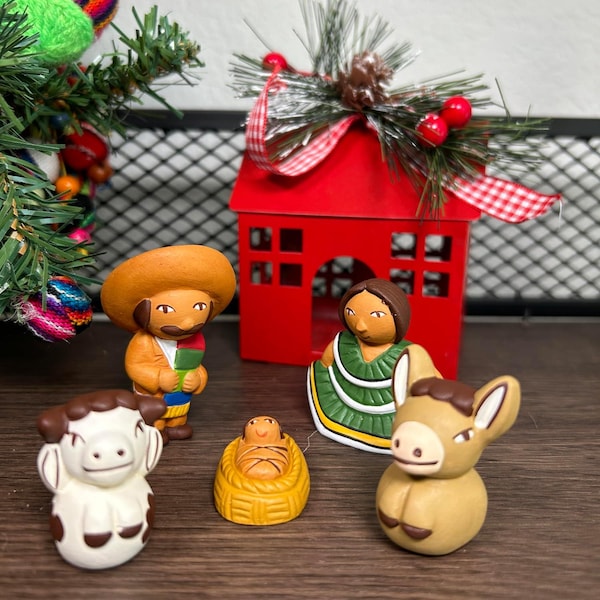 Mexican Nativity Set - Etsy