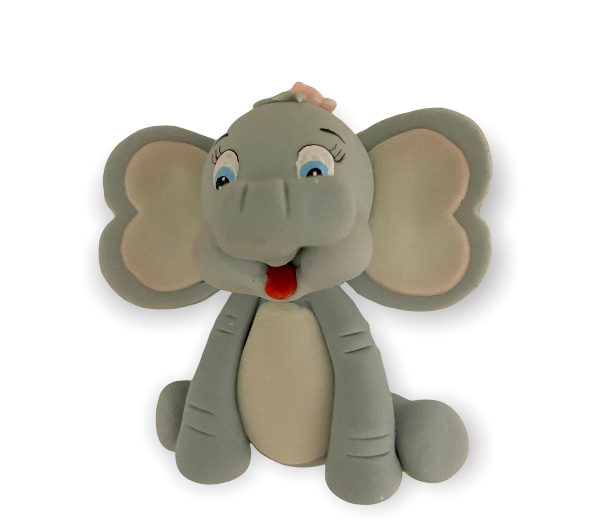 Elephant Cake Topper - Etsy