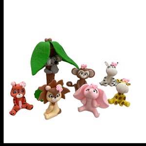 Safari Animal Set. - Etsy