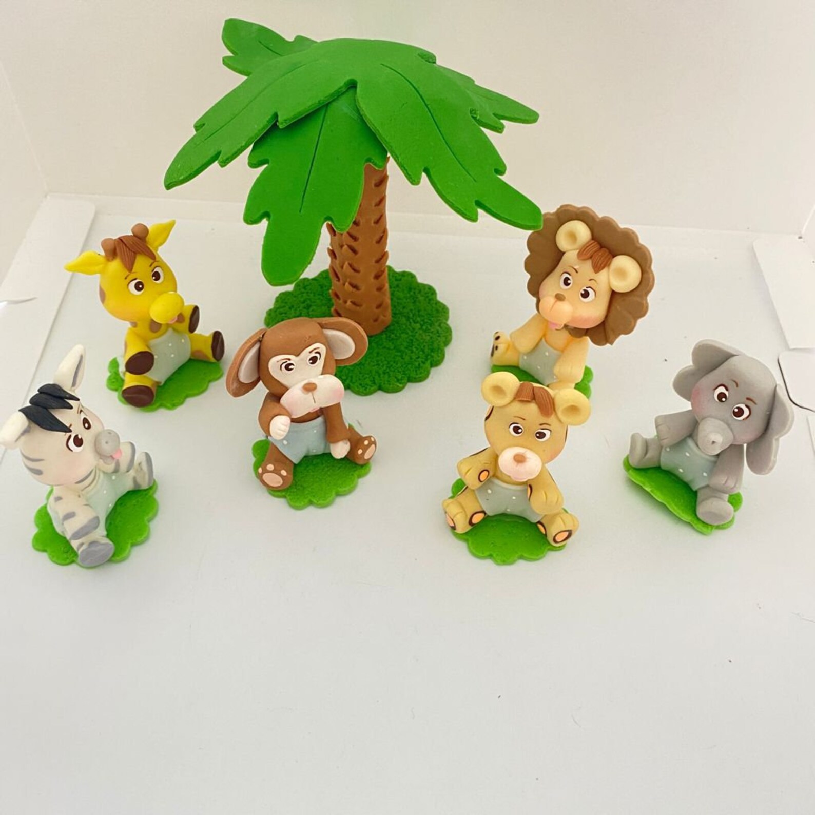 Safari Cake Topper Set - Etsy