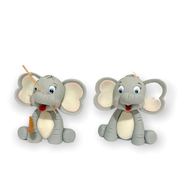 Elephant Cake Topper - Etsy