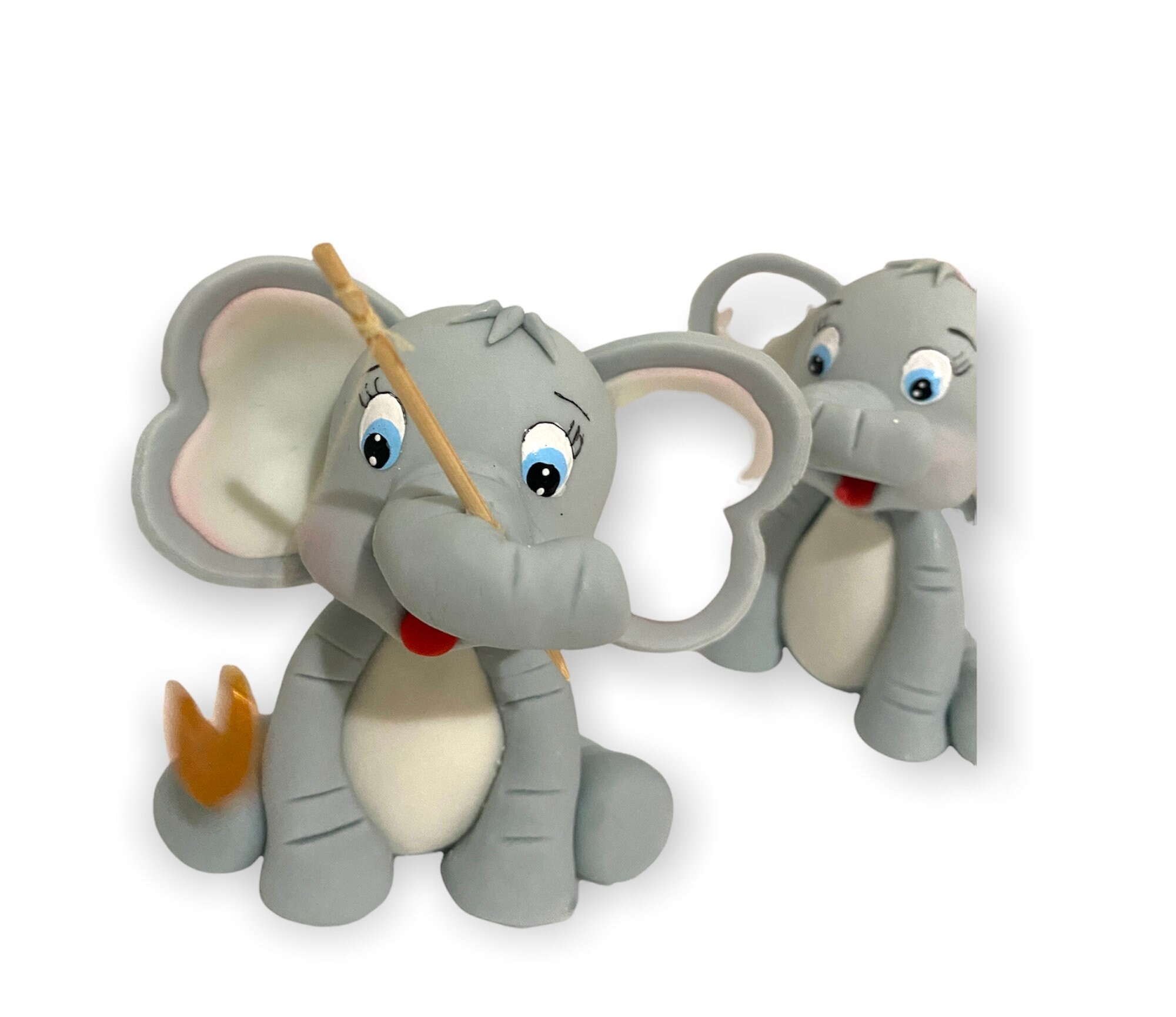 Elephant Cake Topper - Etsy