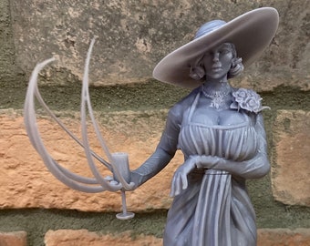 Lady Dimitrescu 3d Print - Etsy
