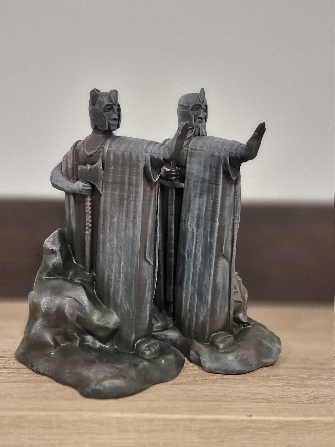 Lord of the Rings Argonath Statues Resin Miniature 3D - Etsy