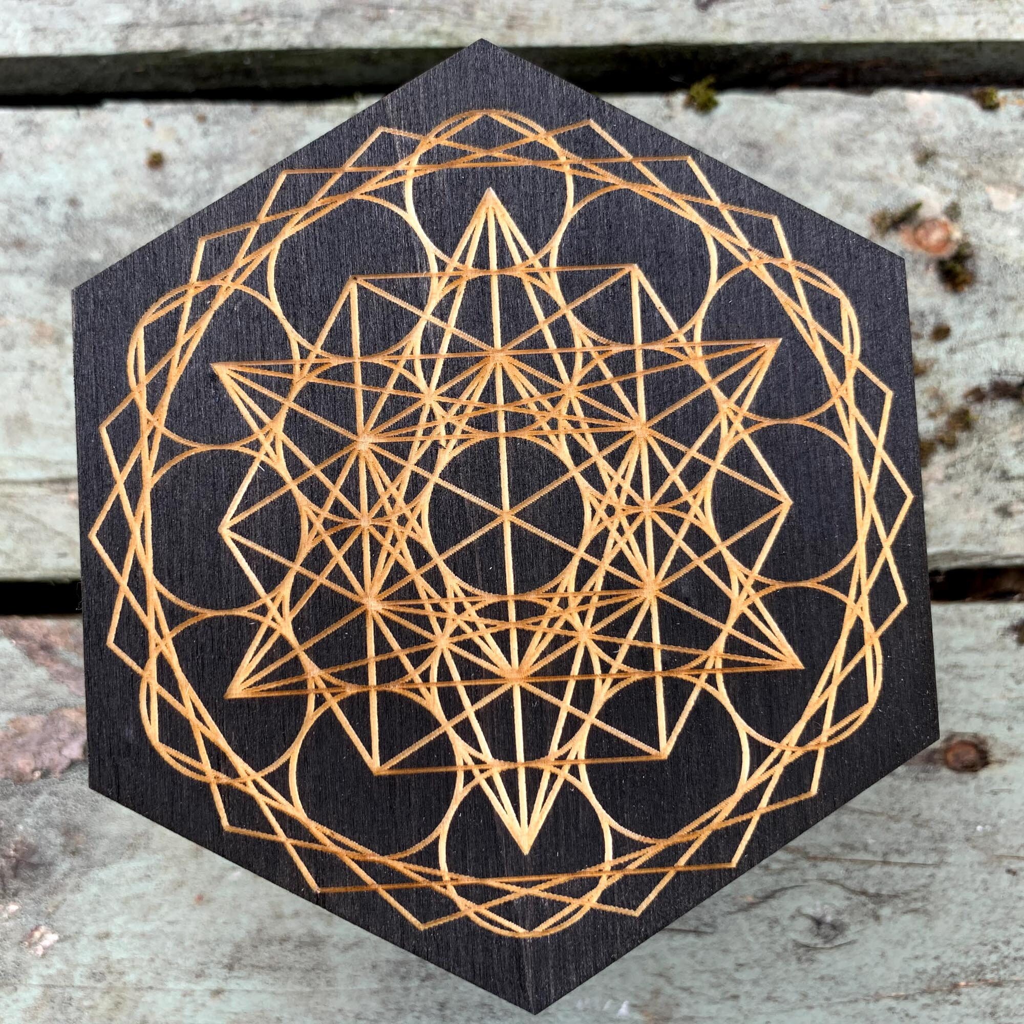 Large Metatron's Cube Expansion Hexagon for Gordie - Etsy UK