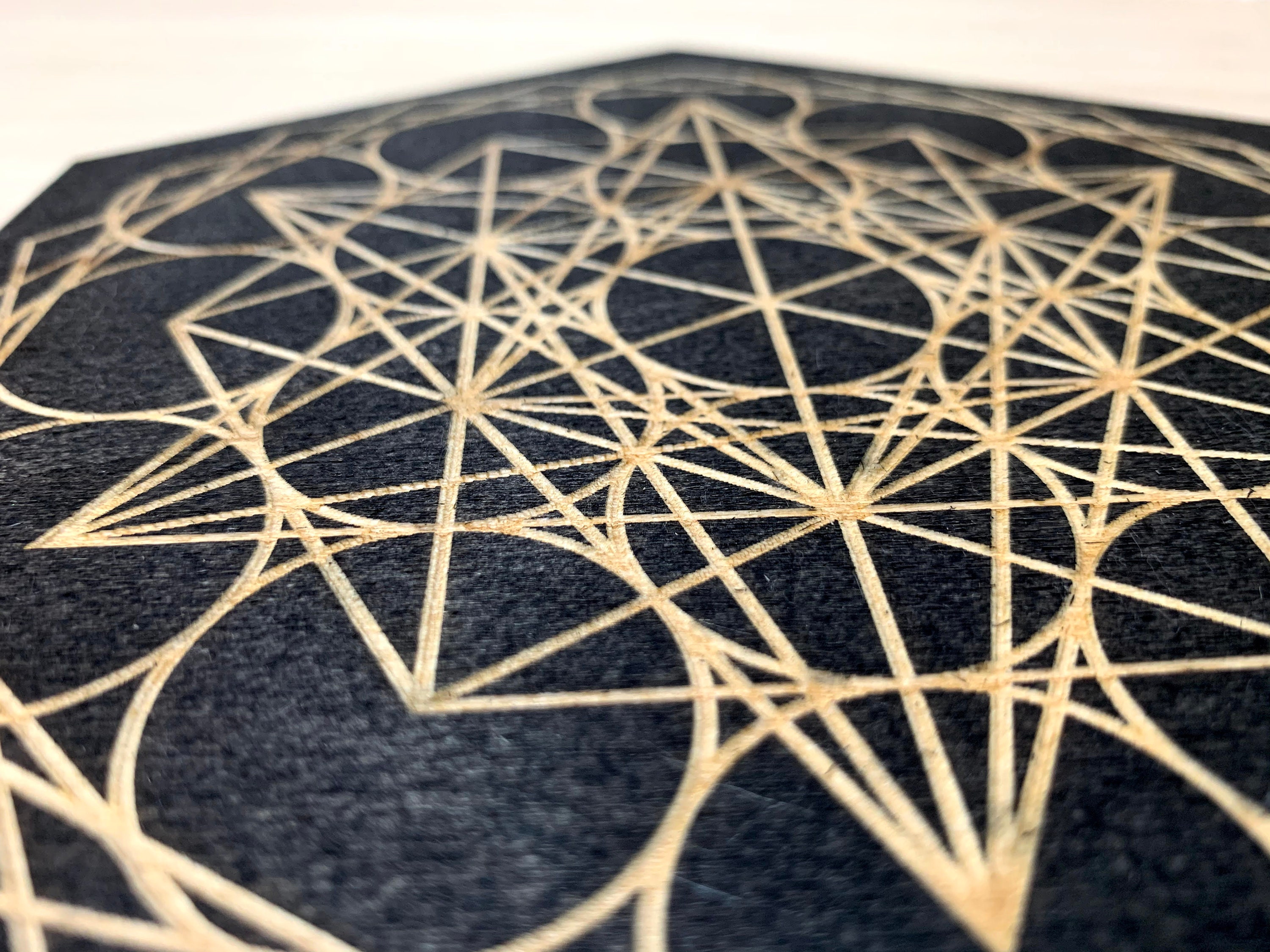 Large Metatron's Cube Expansion Hexagon Crystal Grid | Etsy