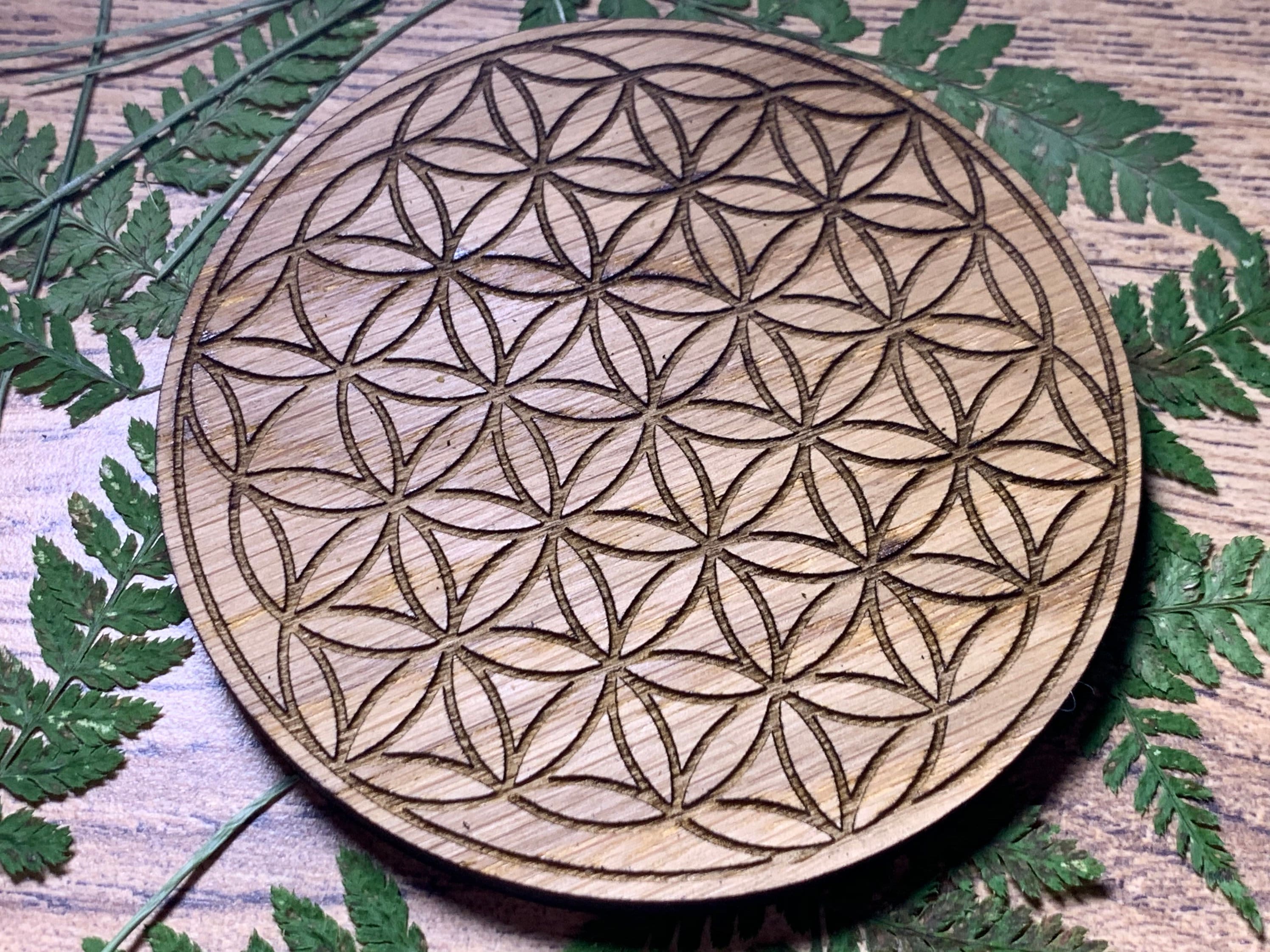Small to Medium Crystal Grid Board Flower of Life Sacred - Etsy UK