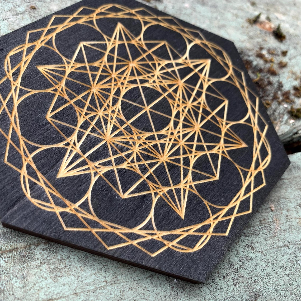 Large Metatron's Cube Expansion Hexagon for Gordie - Etsy UK