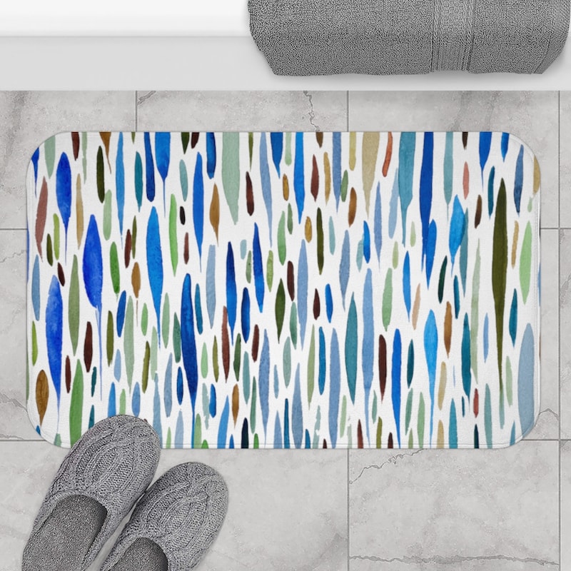 Pebble Bath Rug - Etsy