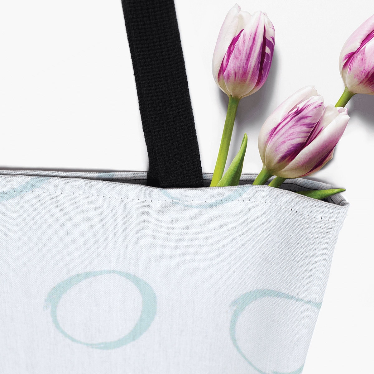 Garden Flowers IV Tote Bag, Three Sizes, Reusable Shopping Bags ...