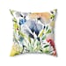 Flowers #4 Botanical Print on Throw Pillow Cover - Etsy