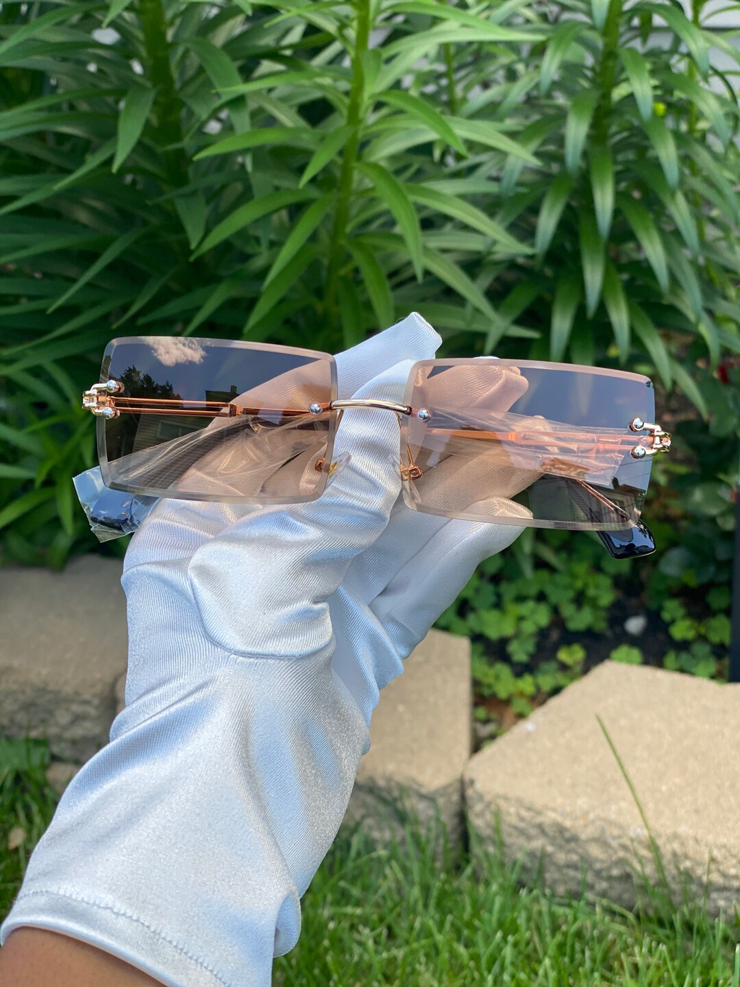 Mystic Frameless Sunglasses - Etsy