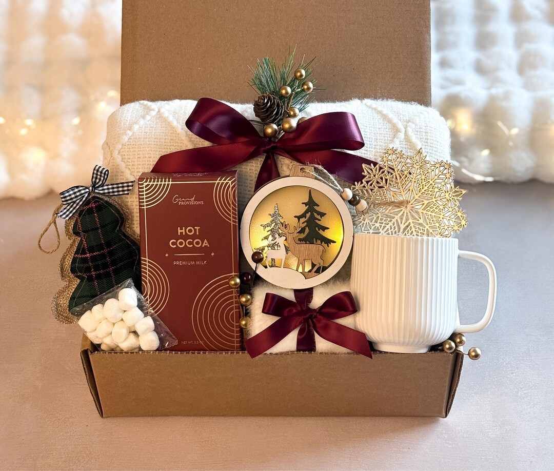 Holiday Gift Box, Christmas Gift Idea, Warm Gift, Winter Gift Box ...