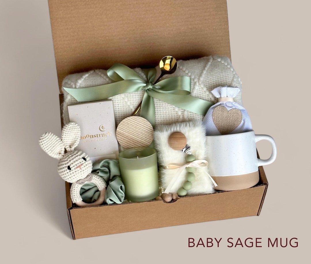 New Baby Gift Box, Congrats on Your New Baby, New Mama Gift Box ...
