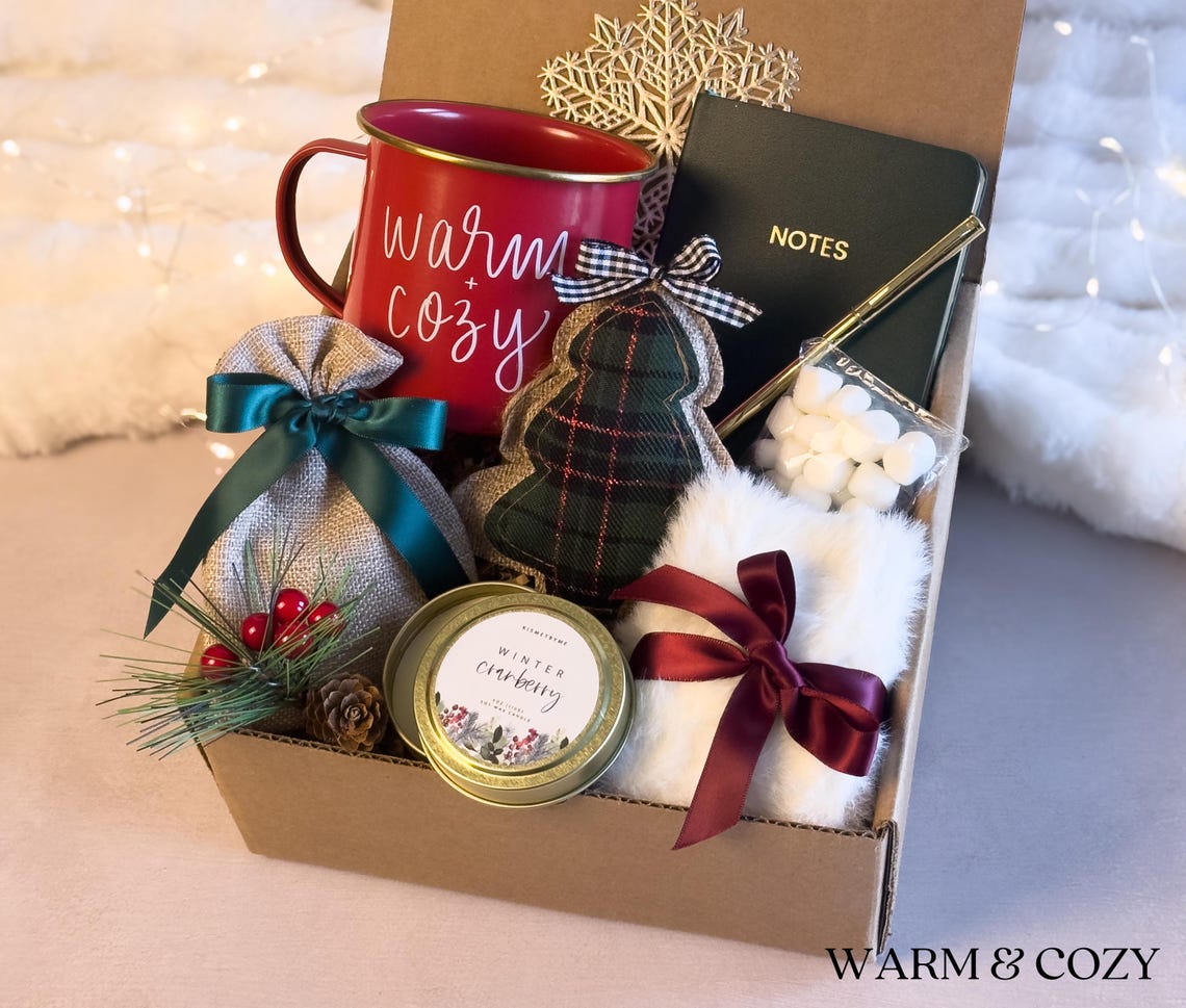 Employee Appreciation Gift, Corporate Holiday Gift Basket, Hygge Gift ...