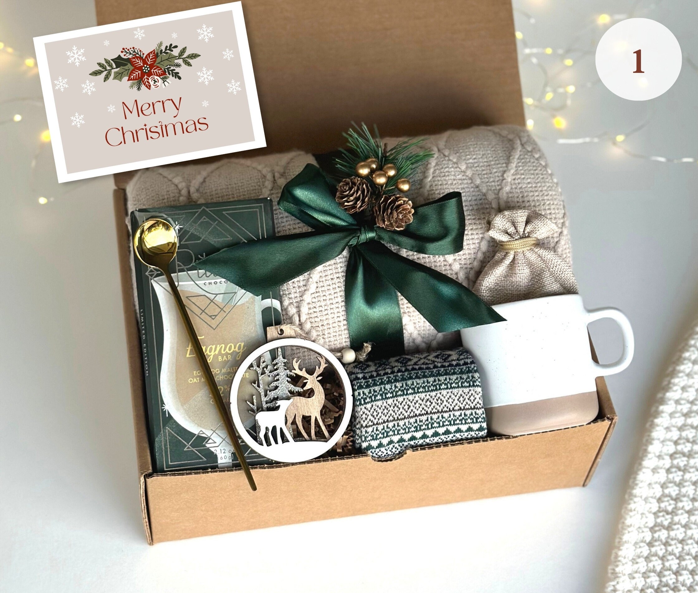 Christmas Gift Box | Hygge Gift Box, Gift Box for Women, Winter Gift ...