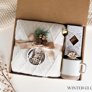 Holiday Gift Box, Personalized Christmas Gift Box for Her, Hygge Gift ...