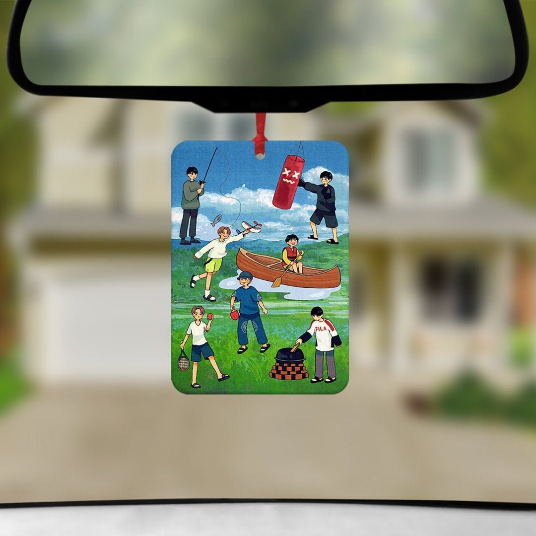 BTS in the Soop Car Air Freshener I Purple You BTS Car - Etsy