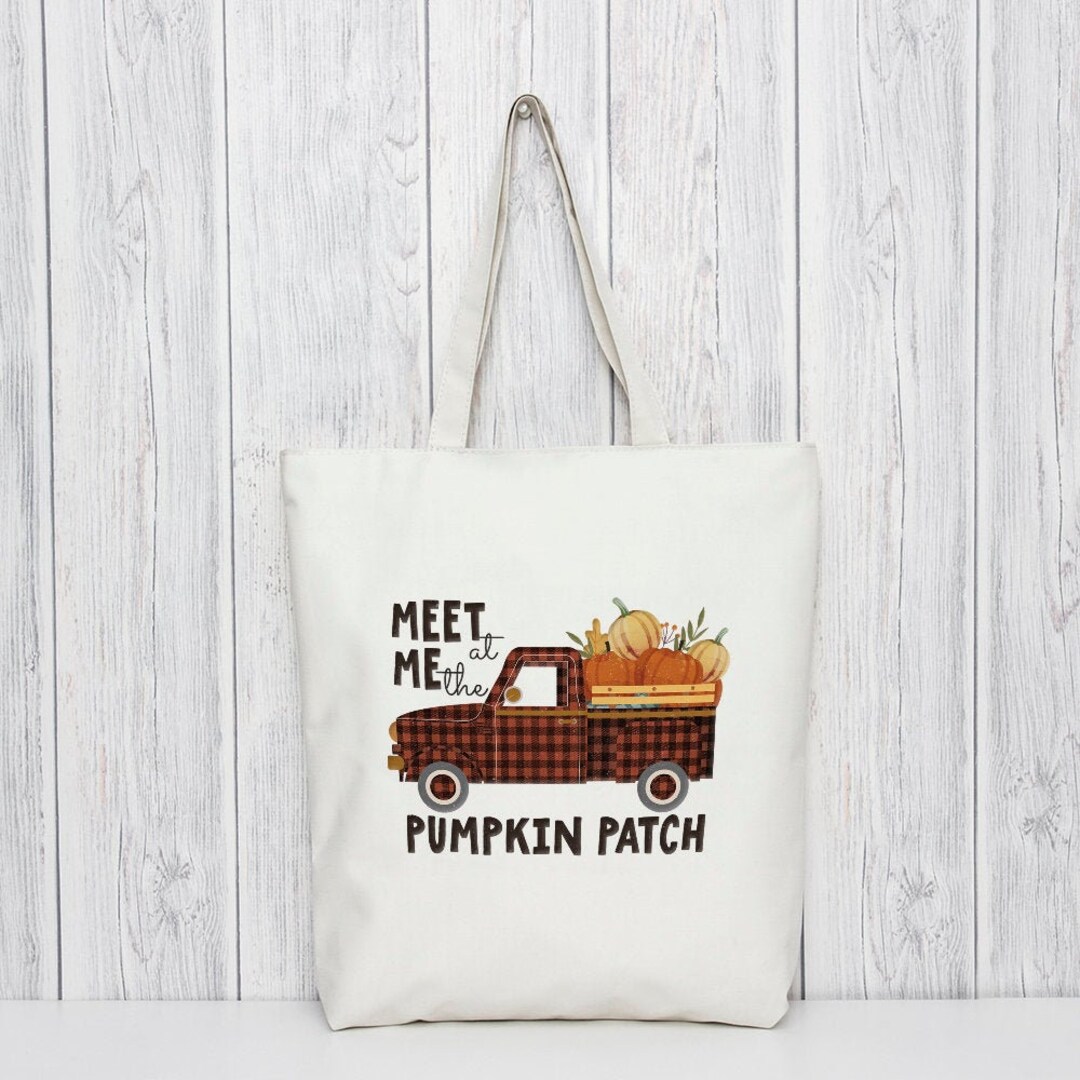 Autumn Tote Bag Pumpkin Patch Bag Fun Halloween Bag Spooky - Etsy.de