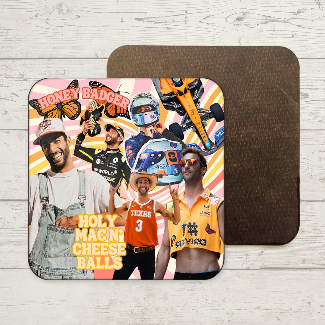 Daniel Ricciardo Aesthetic F1 Coaster, Formula 1 Gifts, Daniel ...