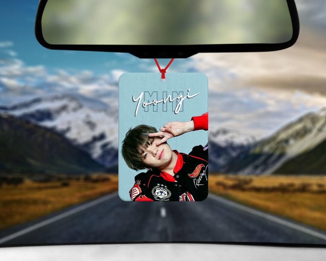 Min Yoongi Air Freshener, BTS Suga Car Air Freshener, I Purple You Bts ...