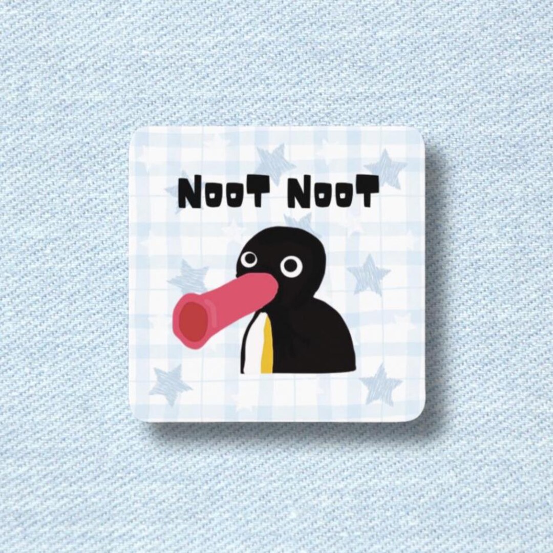 Funny Noot Noot Coaster, Funny Penguin Coaster, Funny Coasters ...