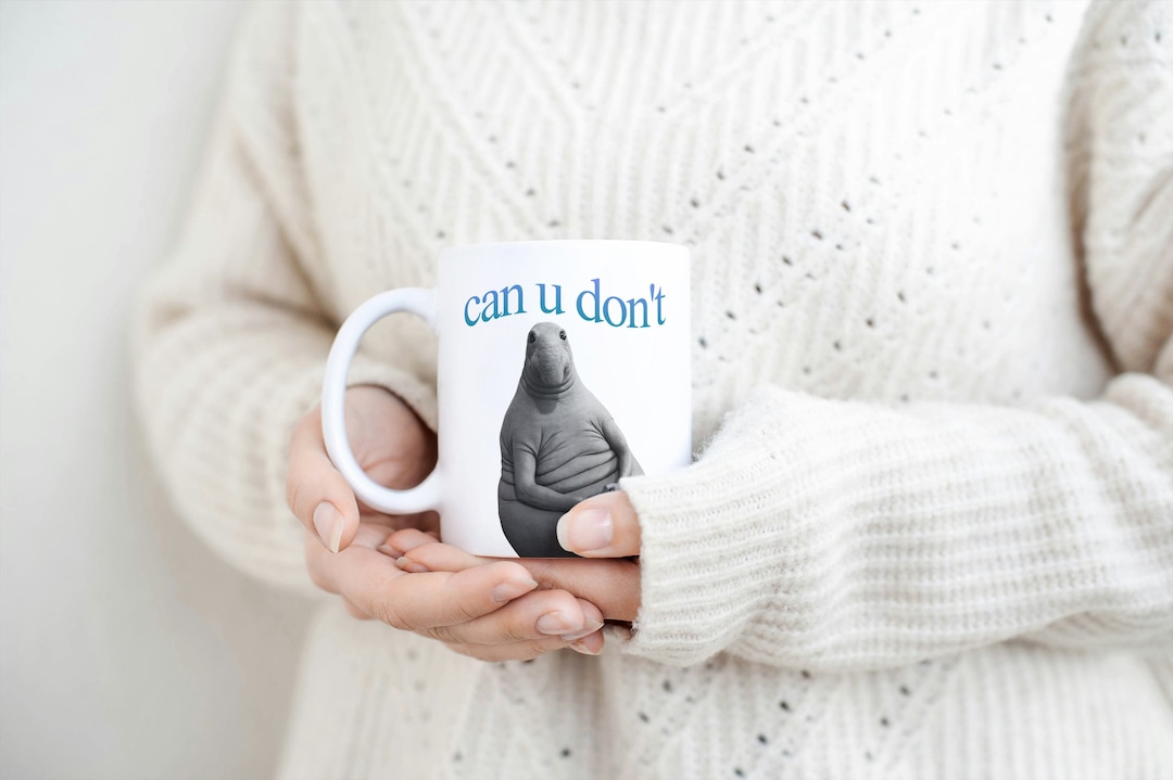 Funny Mug, Can You Don't Meme, Funny Meme Gifts, Secret Santa Gift ...