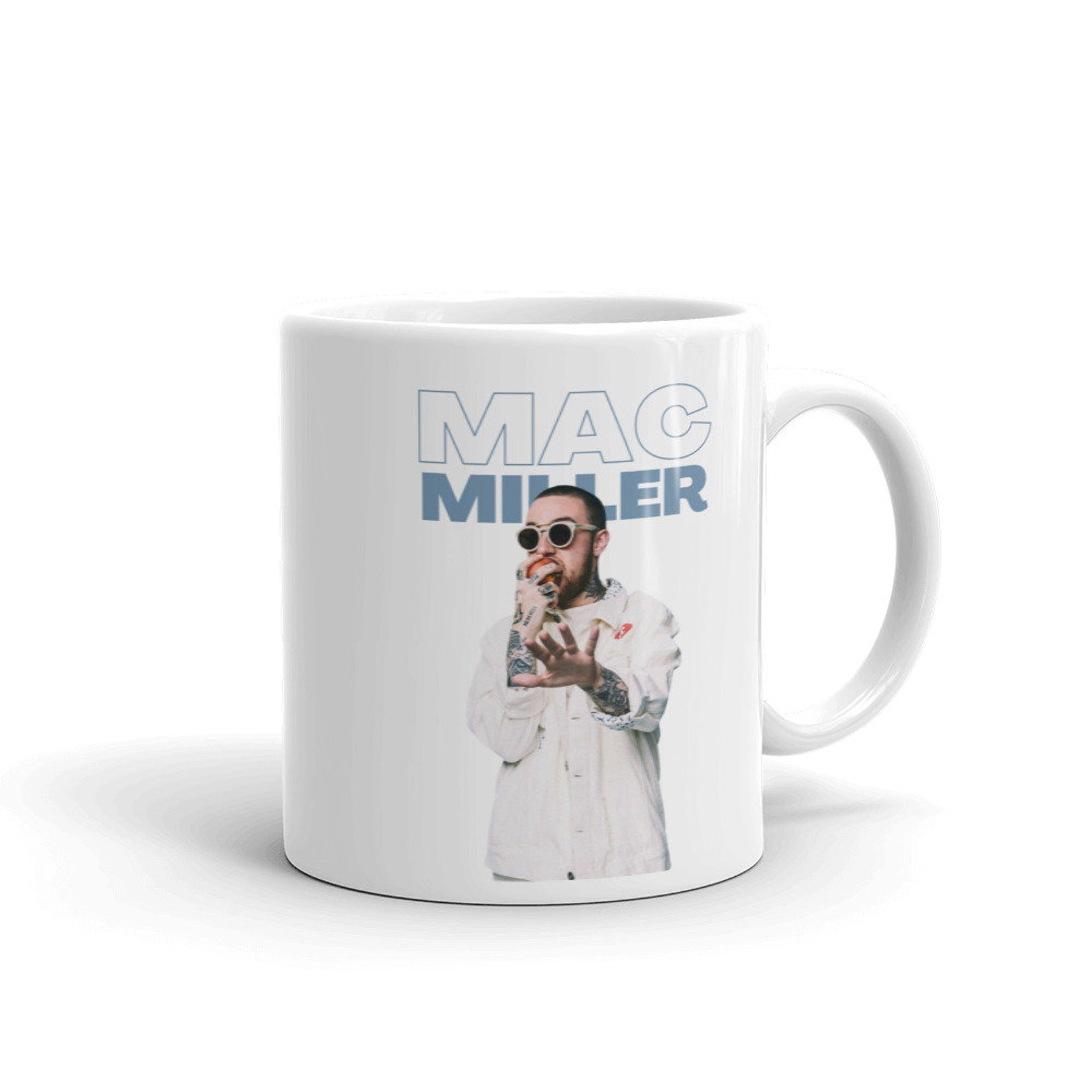 Mac Miller Inspired Mug Mac Miller Fan Gifts Mac Miller | Etsy UK