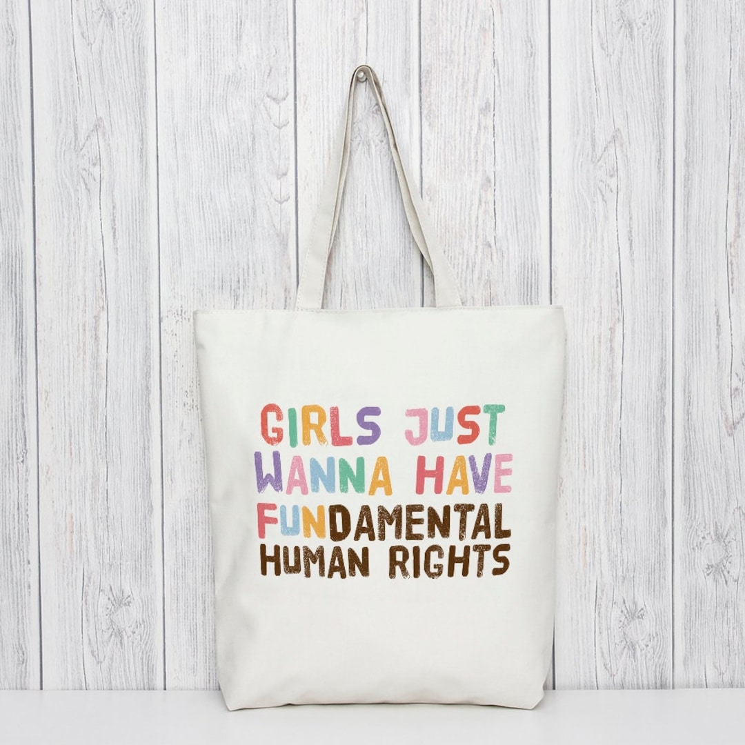 Equality for Women Tote Bag, Girl Power Tote Bag, Girl Boss, Empowered ...