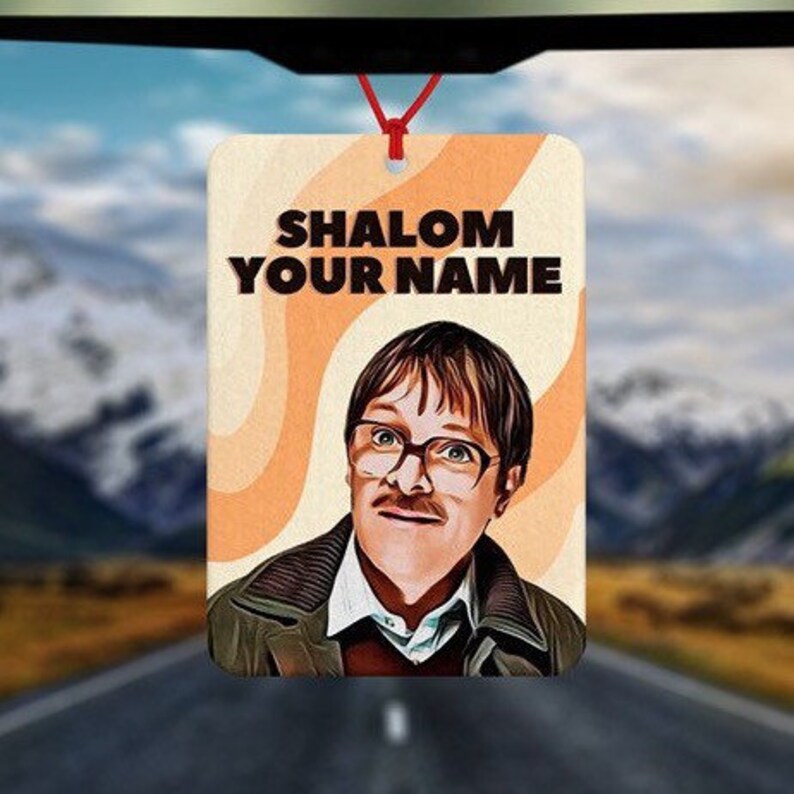 Personalised Shalom Car Air Freshener Friday Night Dinner - Etsy UK