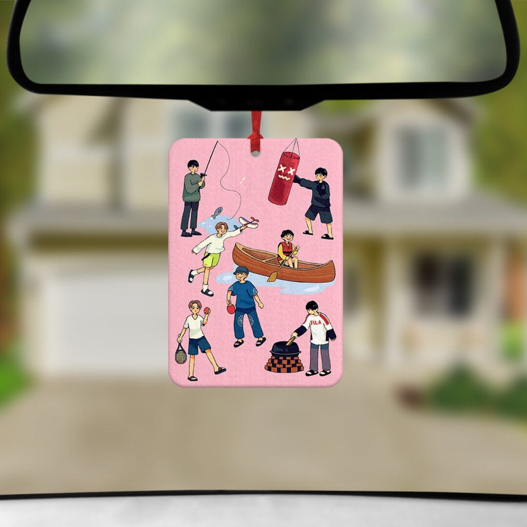 BTS in the Soop Car Air Freshener, I Purple You BTS Car Accessories ...