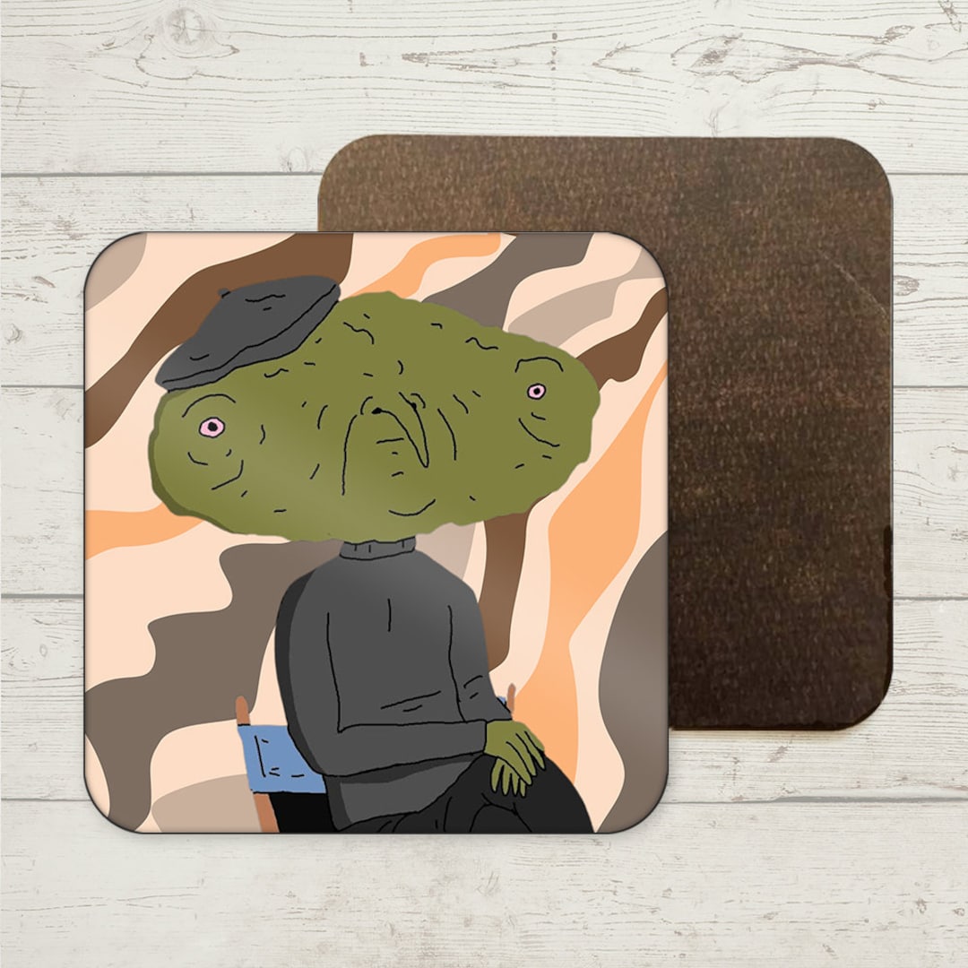 The Big Lez Show Clarence Coaster Sassy The Sasquatch Coaster Sassy Sasquatch Druggo Popcoin