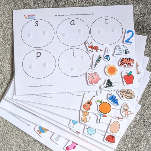 Find and Match the Initial Sound Phonics Initial Letter. | Etsy