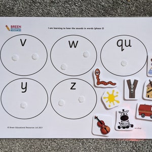 Find and Match the Initial Sound Phonics Initial Letter. | Etsy