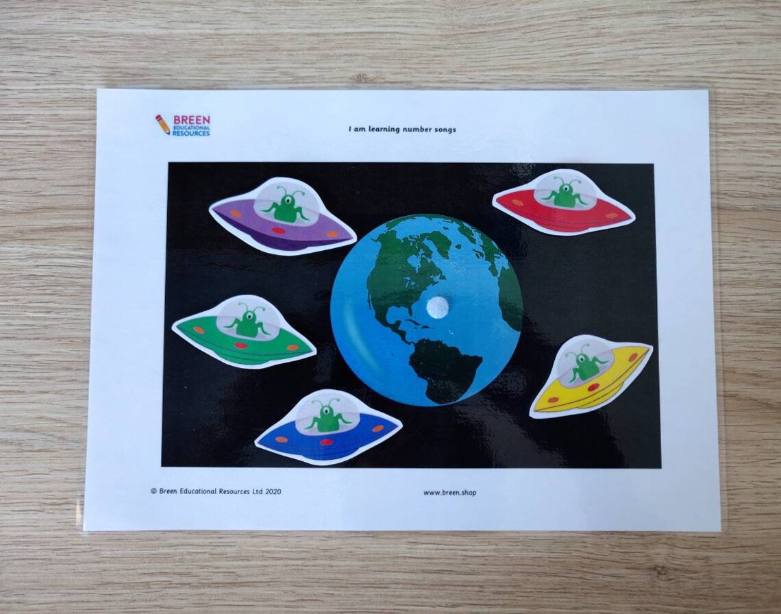 Hand Made Number Nursery Rhymes With Props, 5 Currant Buns. School ...