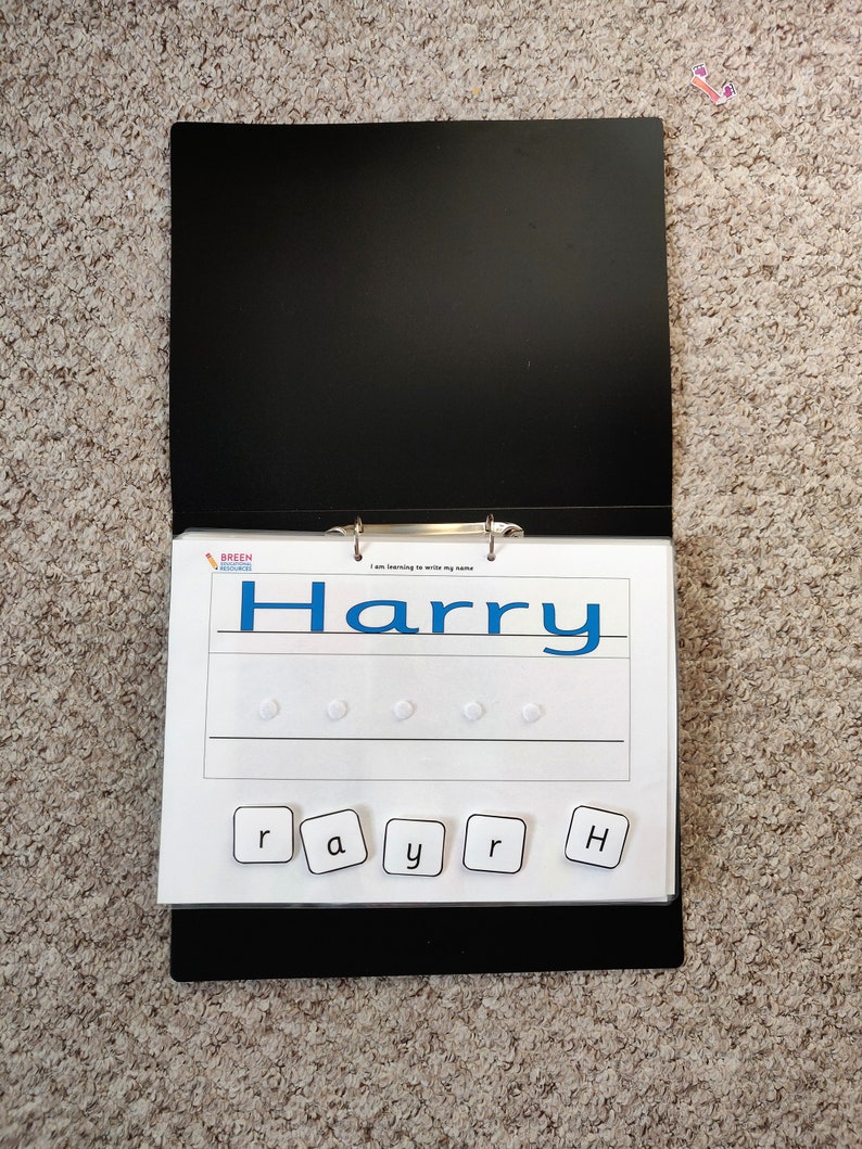 Personalised Busy Book Keep Your Child Busy Summer Holiday. | Etsy