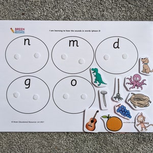 Find and Match the Initial Sound Phonics Initial Letter. | Etsy