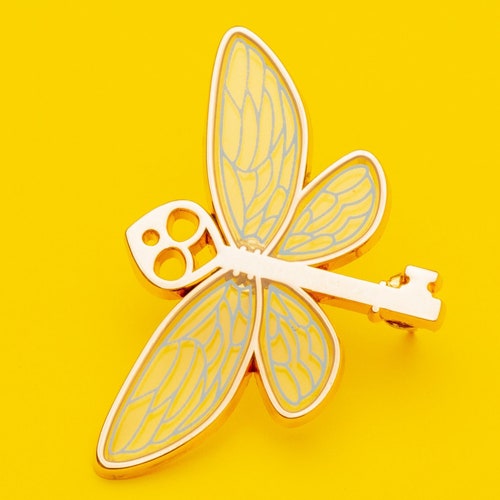 Purple Key Enamel Pin Cute Enamel Pin Pin Badge Stocking - Etsy