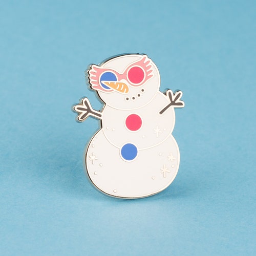 Snow Globe Enamel Pin Winter Enamel Pin Travel Enamel Pin - Etsy