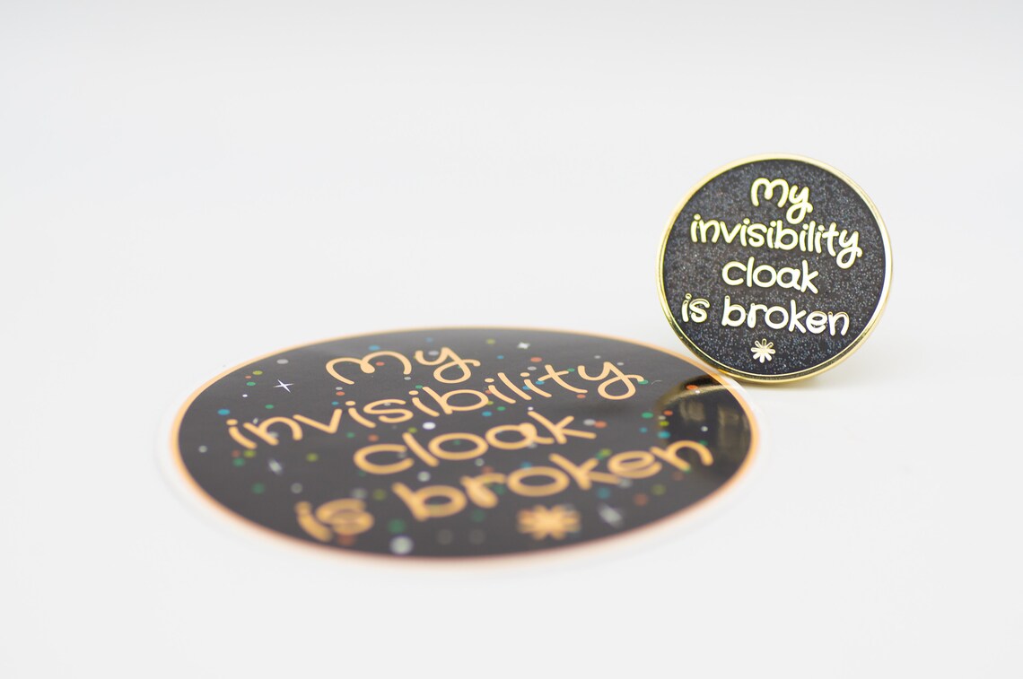Invisibility Sticker | Etsy