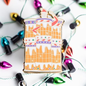 Gingerbread Weasley Shop Enamel Pin - Etsy