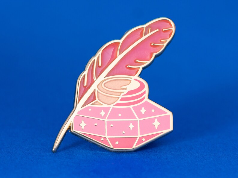 Sugar Quill Enamel Pins - Etsy