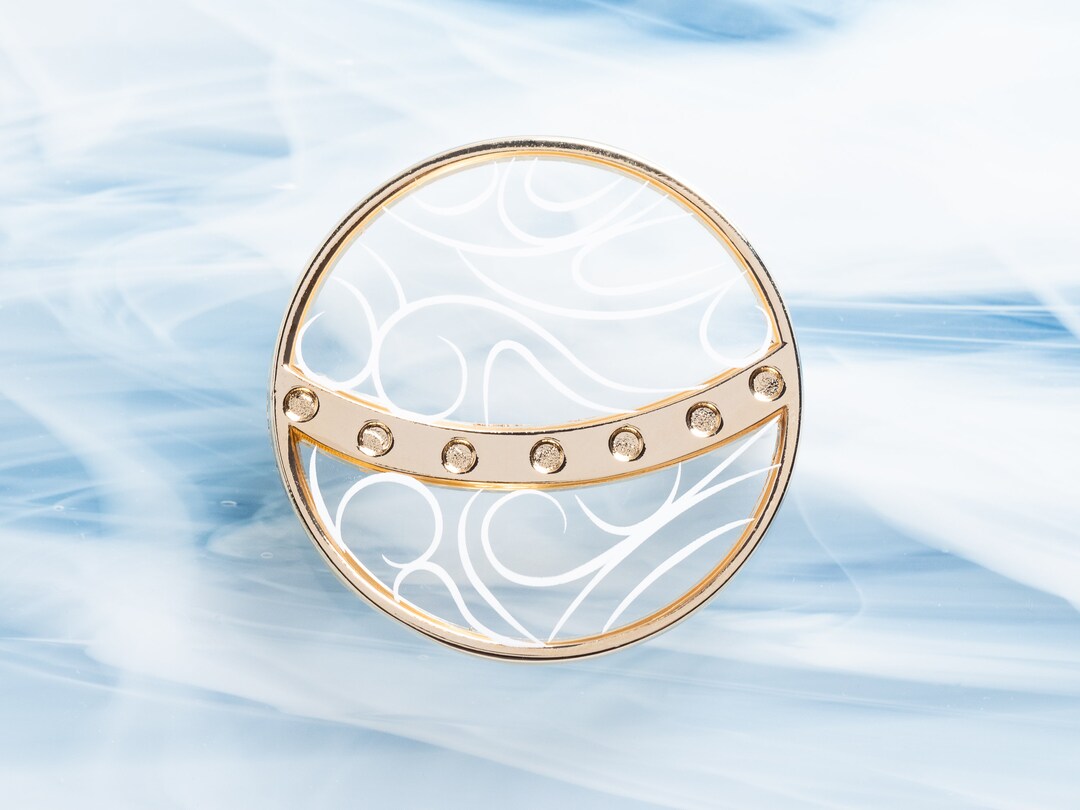 Remember Ball Clear Enamel Pin - Etsy